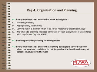 Working At Height by Ron Bonner.p health piecept | PPT