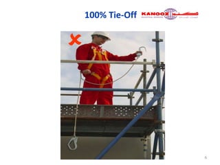 Working at height Fall Protection Presentation.ppt | First Aid | Injuries