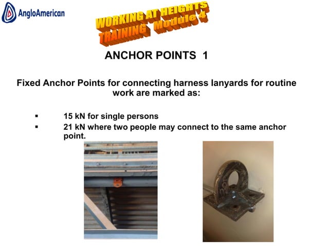 Working at heights training powerpoint | PDF | First Aid | Injuries