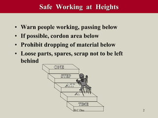 Safety while Working at Height | PPT