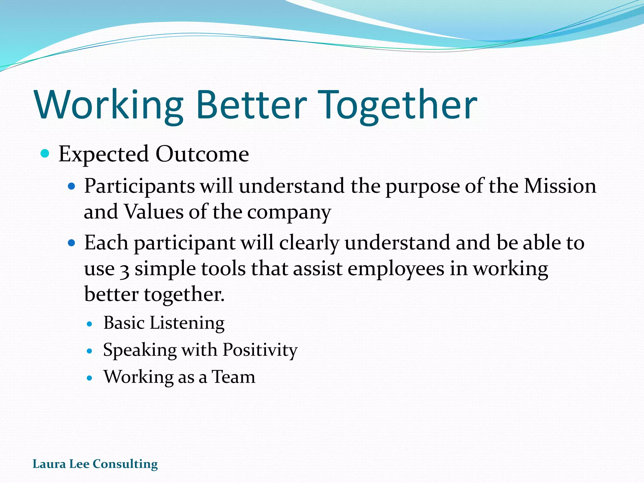 Working Better Together | PPTX