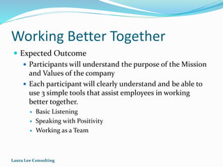 Working Better Together | PPTX