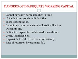 Working capital | PPTX