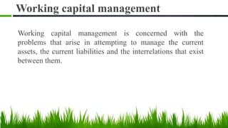 Working capital | PPTX