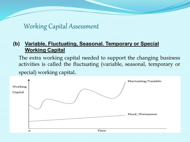 Working capital assessment | PPT