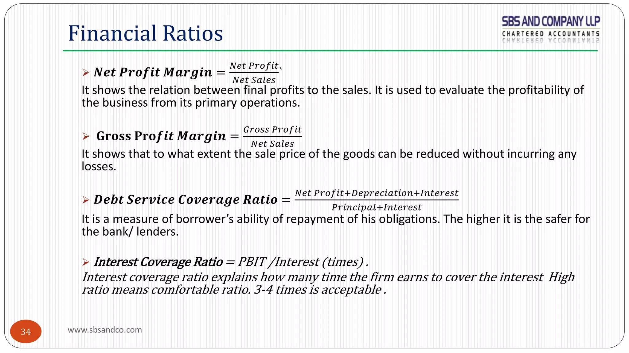 Working capital assessment | PPTX