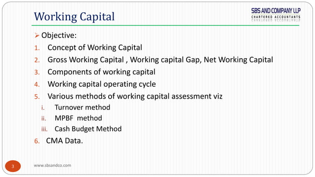 Working capital assessment | PPTX | Business Accounting & Finance ...