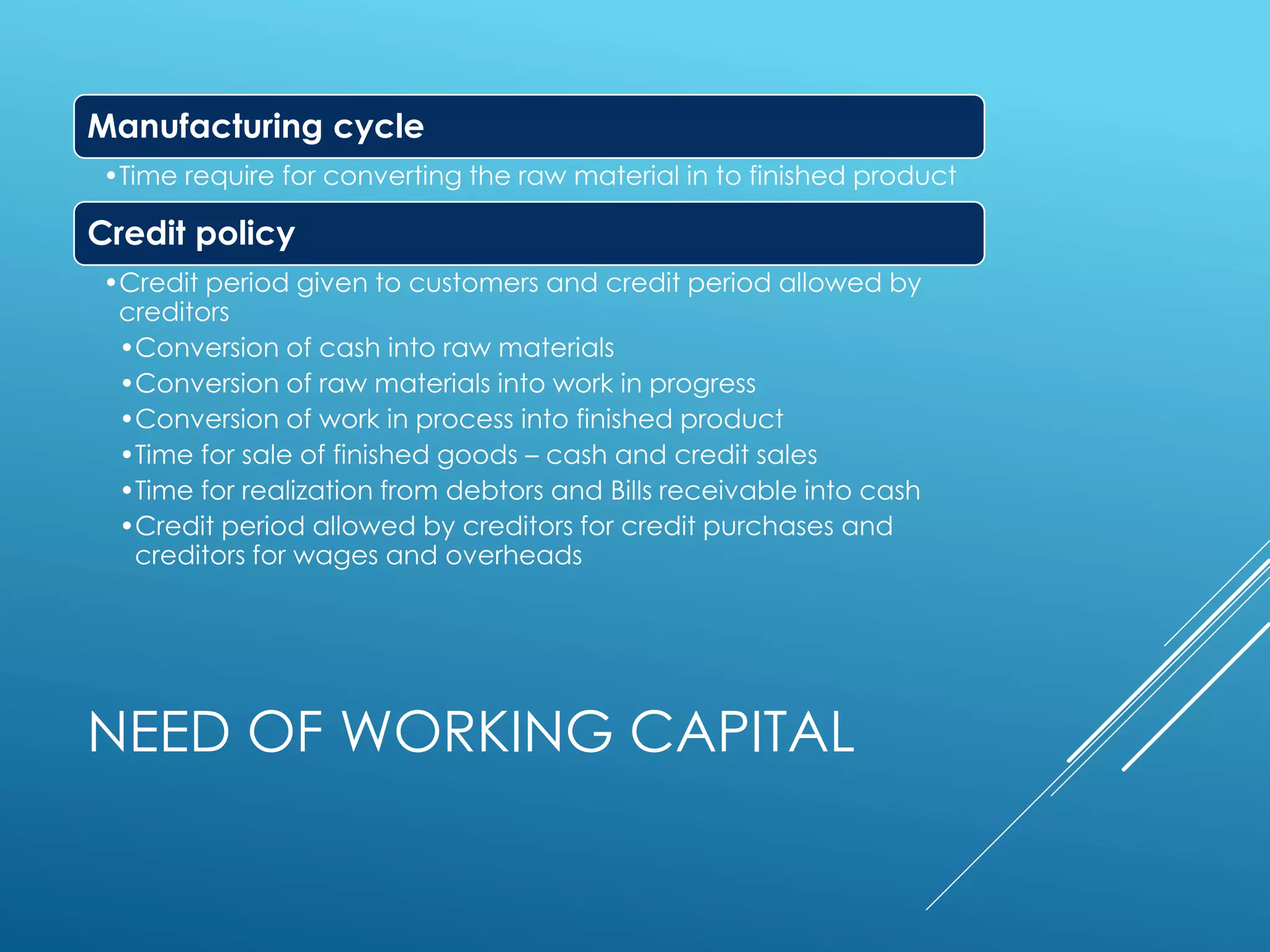 Working capital & cost management | PPTX