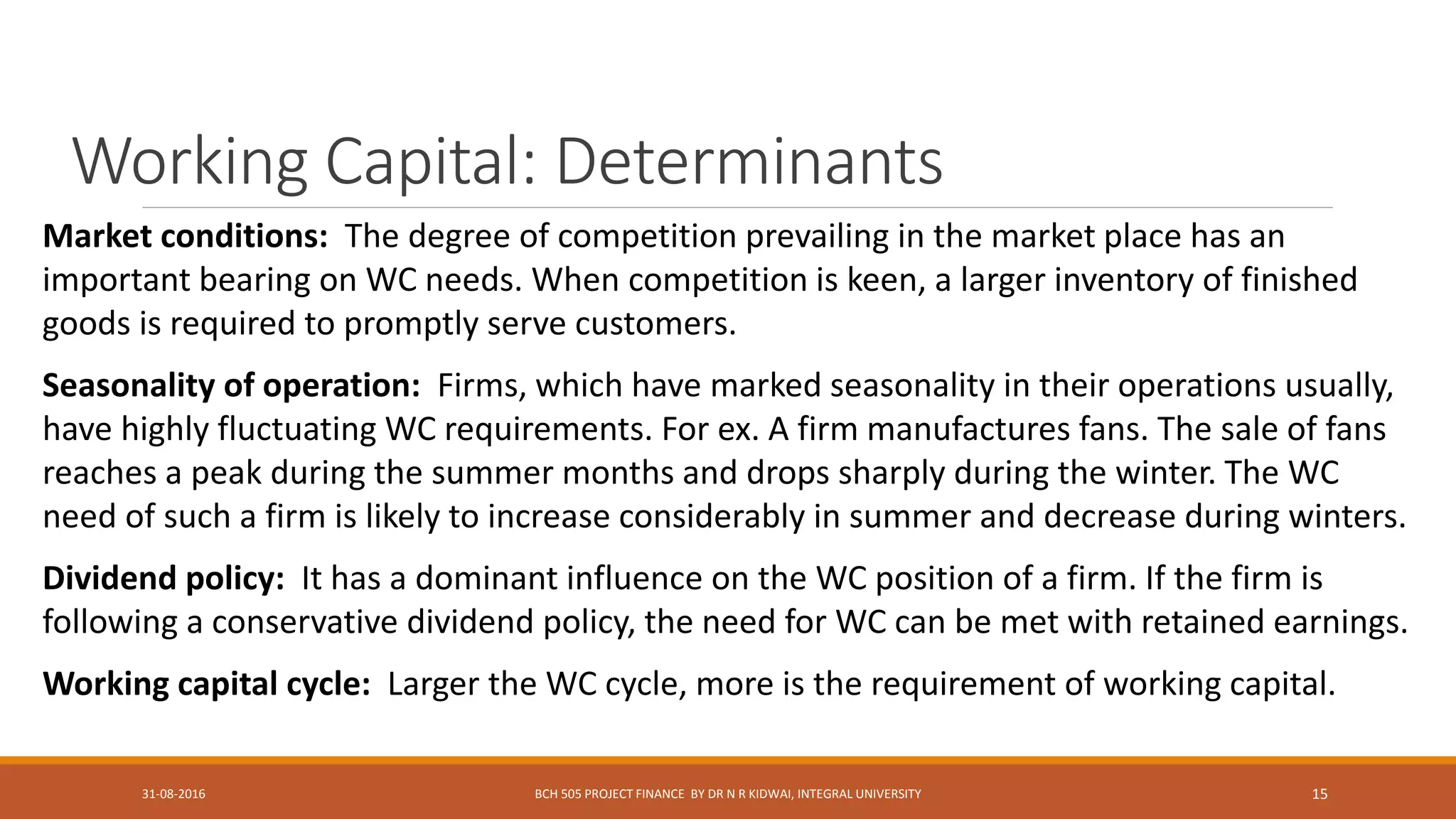 Working capital decisions in Financial management | PPTX