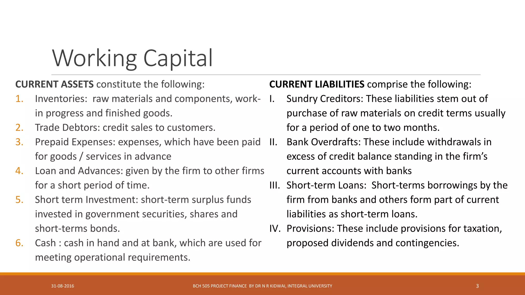 Working capital decisions in Financial management | PPTX