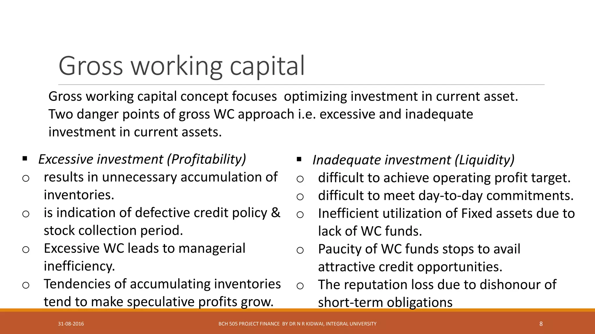 Working capital decisions in Financial management | PPTX