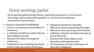 Working capital decisions in Financial management | PPTX