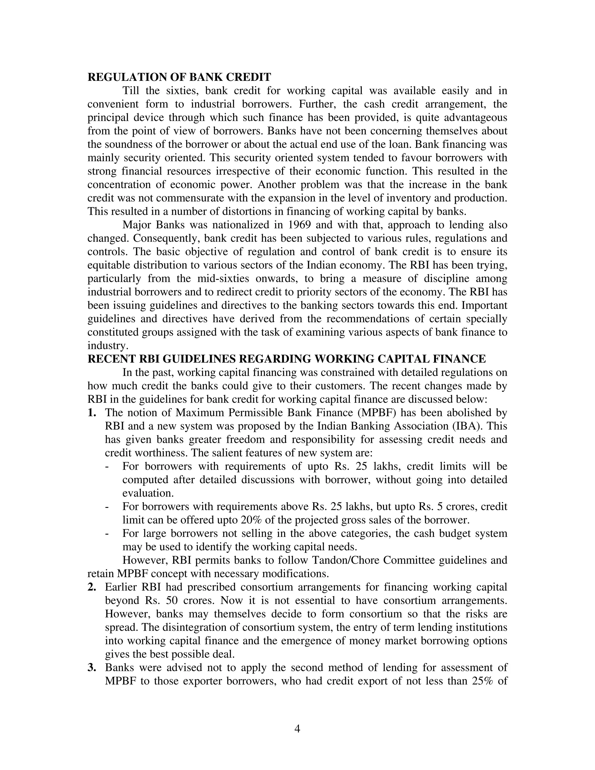 Working capital financing_by_banks | PDF