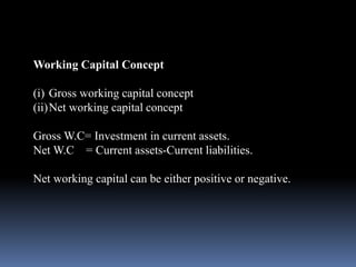 Working capital in financial management | PDF