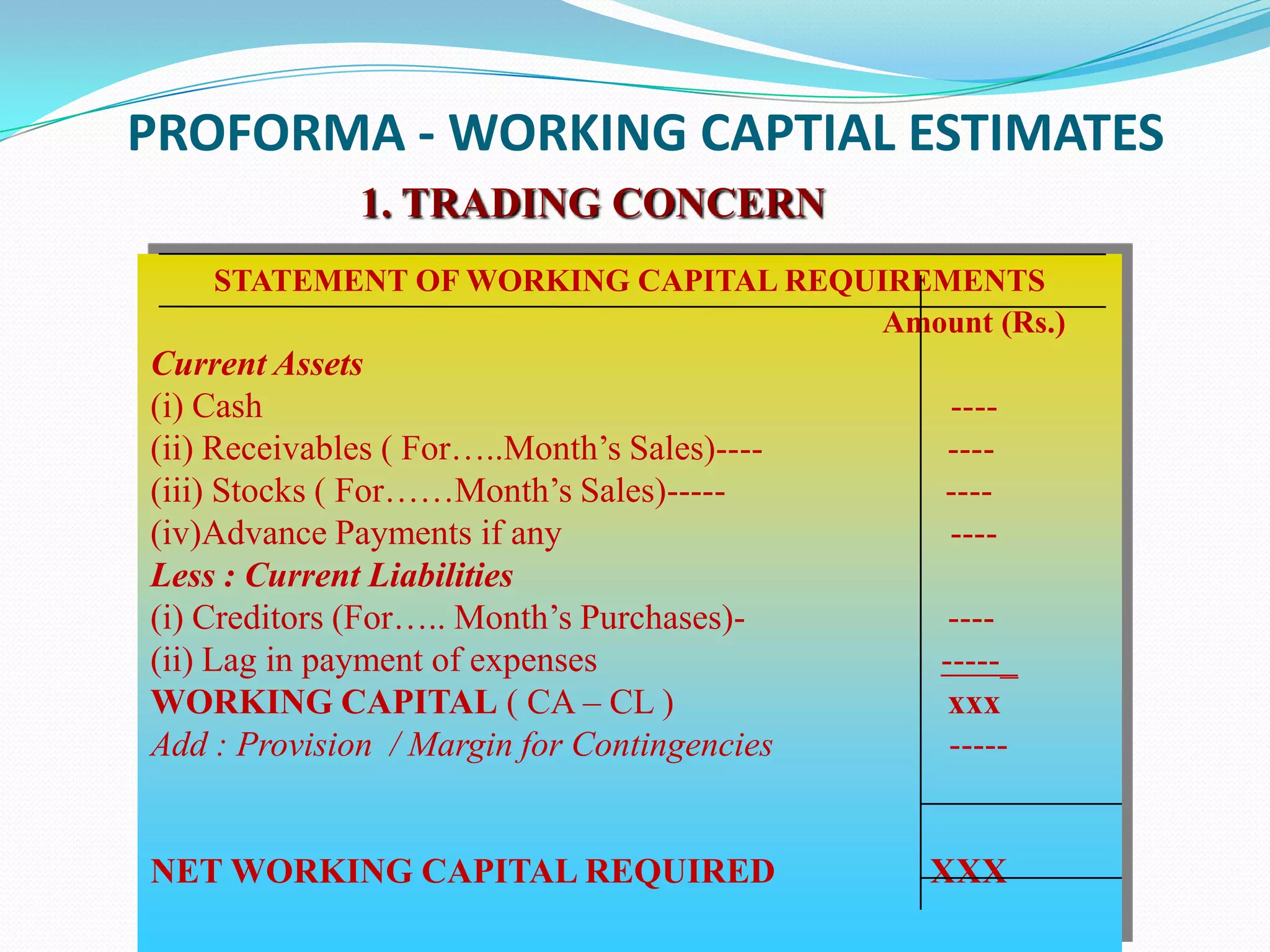 Working capital management | PPTX