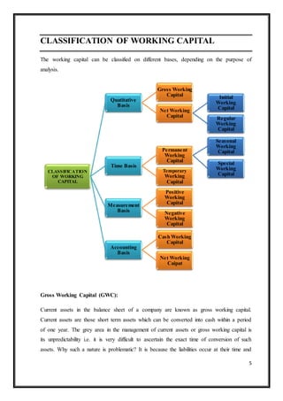 Management of Working Capital- Britannia Industries Ltd. | DOCX