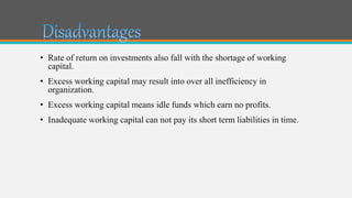 Working capital management | PPTX