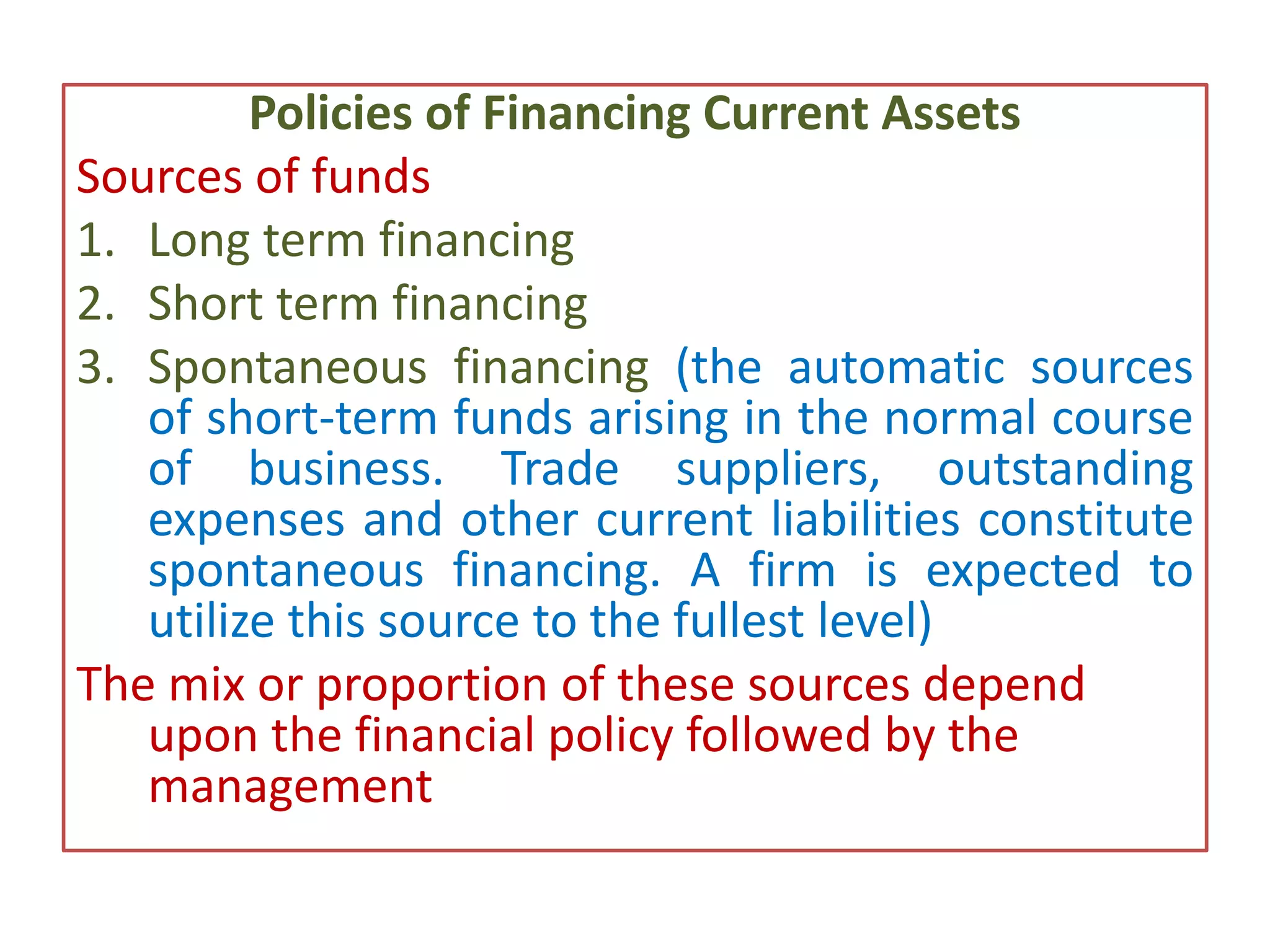 Working capital management | PPTX