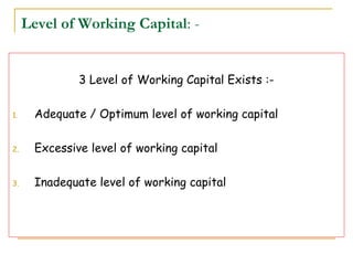 Working capital management | PPT