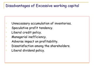 Working capital management | PPT