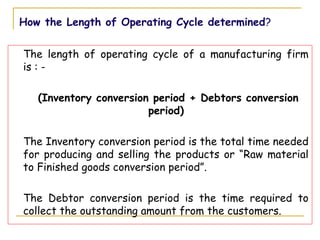 Working capital management | PPT