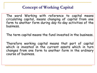 Working capital management | PPT