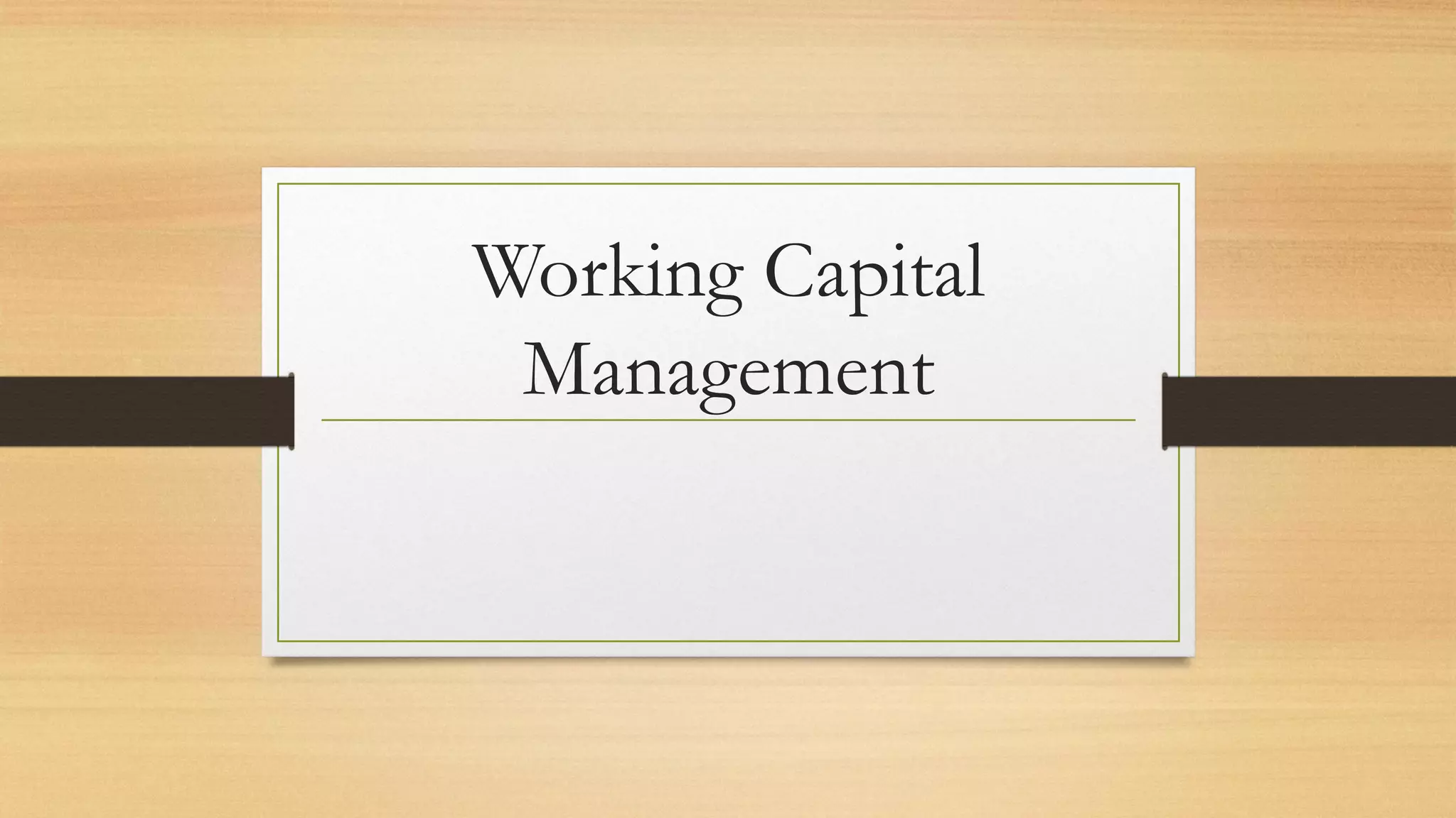 Working Capital Management.pdf