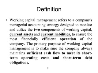 working capital management.ppt