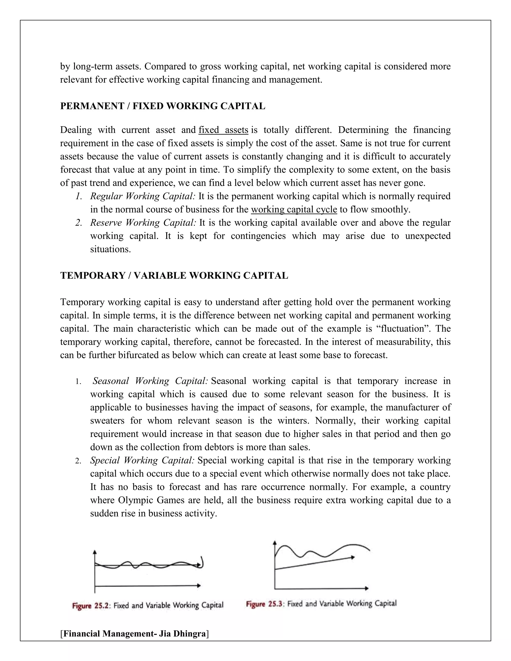 Working capital management | PDF