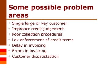 Working Capital Management And Cash Flow Analysis 06.07
