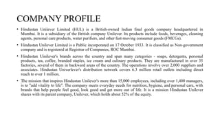 Working capital Management of HUL . pptx | PPTX