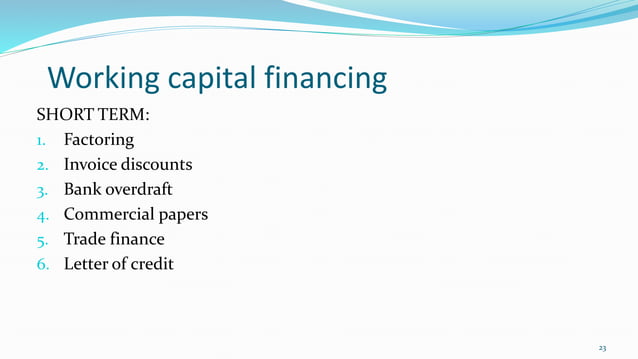 Working capital management ppt | PPTX