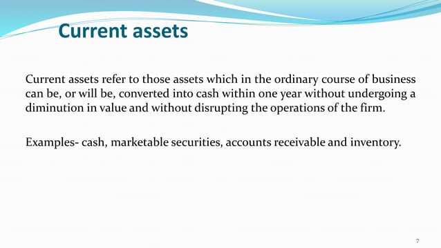 Working capital management ppt | PPTX