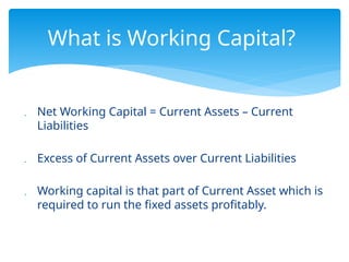 Working Capital Management and dividend policy PPT.pptx