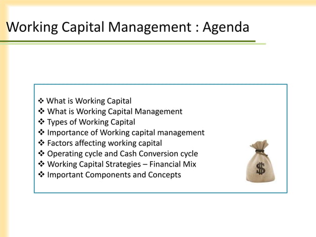 Working capital management_shweta_patil | PPT