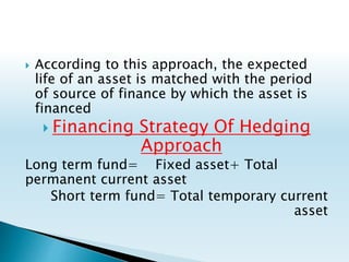 Working capital management strategy | PPTX