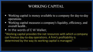 Working capital | PPTX