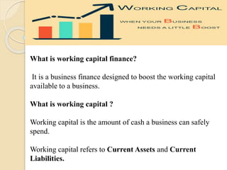 Working capital ppt | PPTX