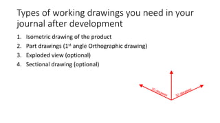 Working drawings & Materials list | PPTX