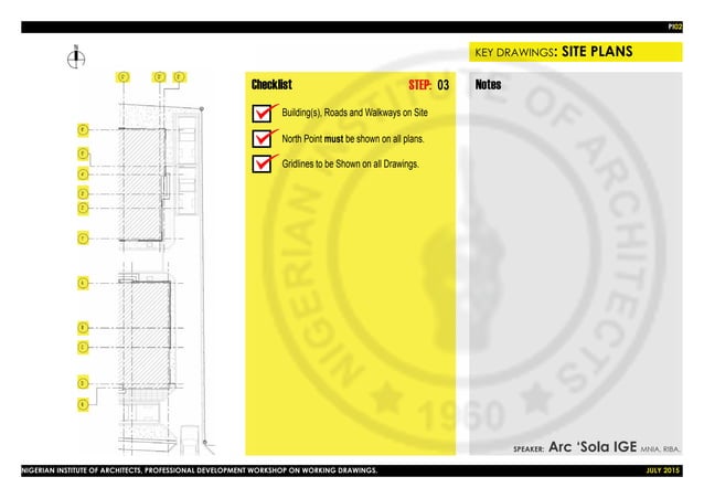 Working Drawings Checklists | PDF | Drawing and Sketching | Arts and Crafts