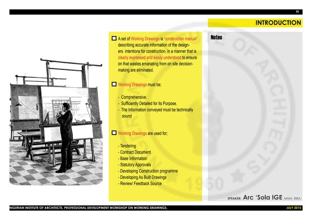 Working Drawings Checklists | PDF | Drawing and Sketching | Arts and Crafts