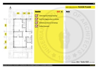 Working Drawings Checklists | PDF