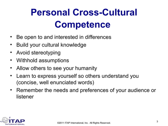 Working effectively Across Cultures Worksheets | PPT