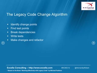 Working Effectively With Legacy Code | PPT