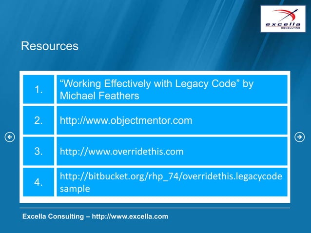 Working Effectively With Legacy Code | PPT