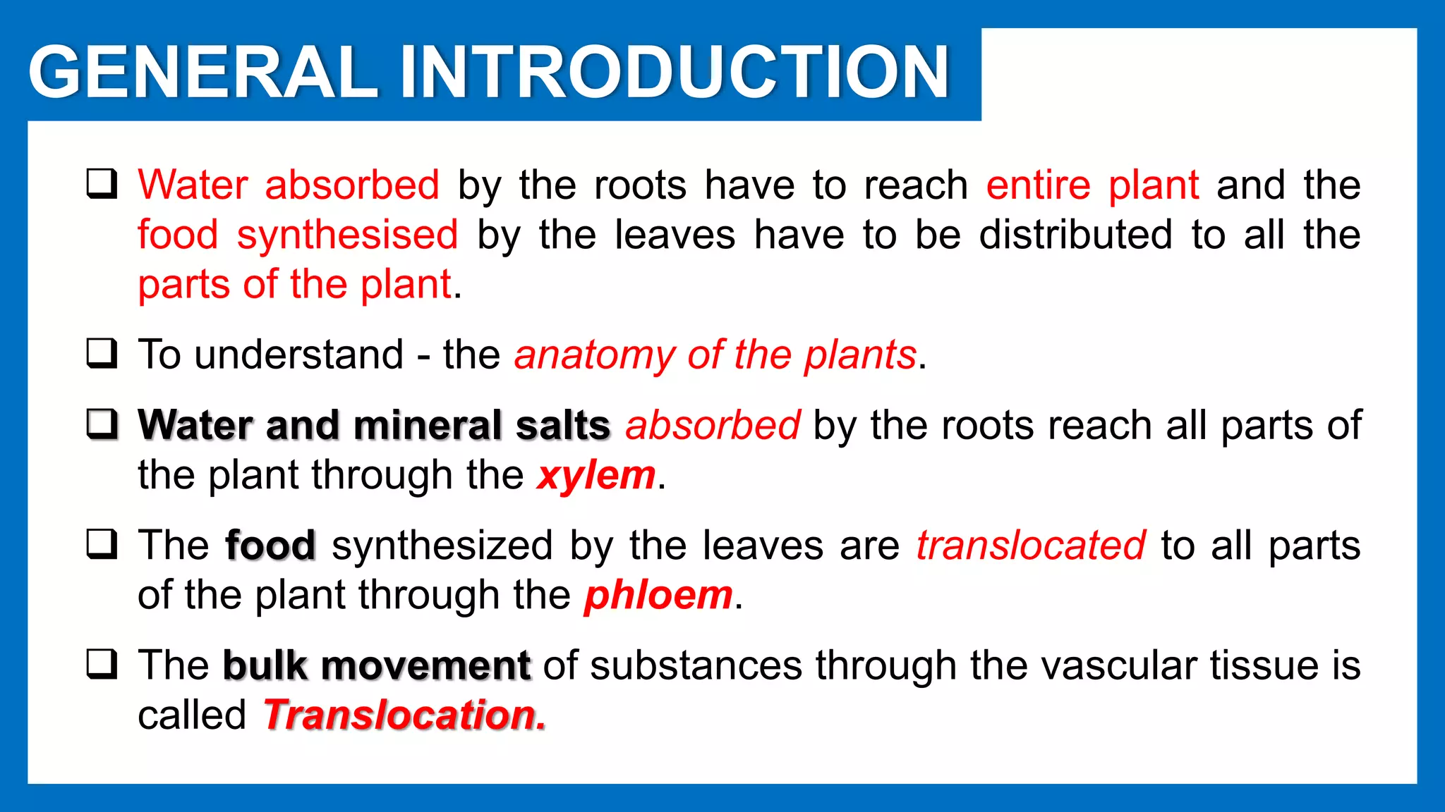 TRANSPORTATION IN PLANTS AND CIRCULATION IN ANIMALS.ppt