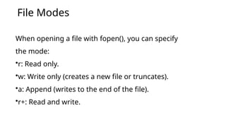 Working of File System: An Overview in detail | PPTX