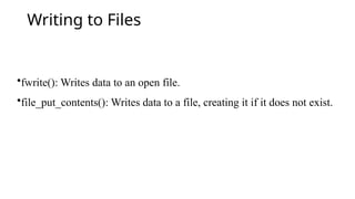 Working of File System: An Overview in detail | PPTX