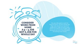Working from home guidelines | PDF