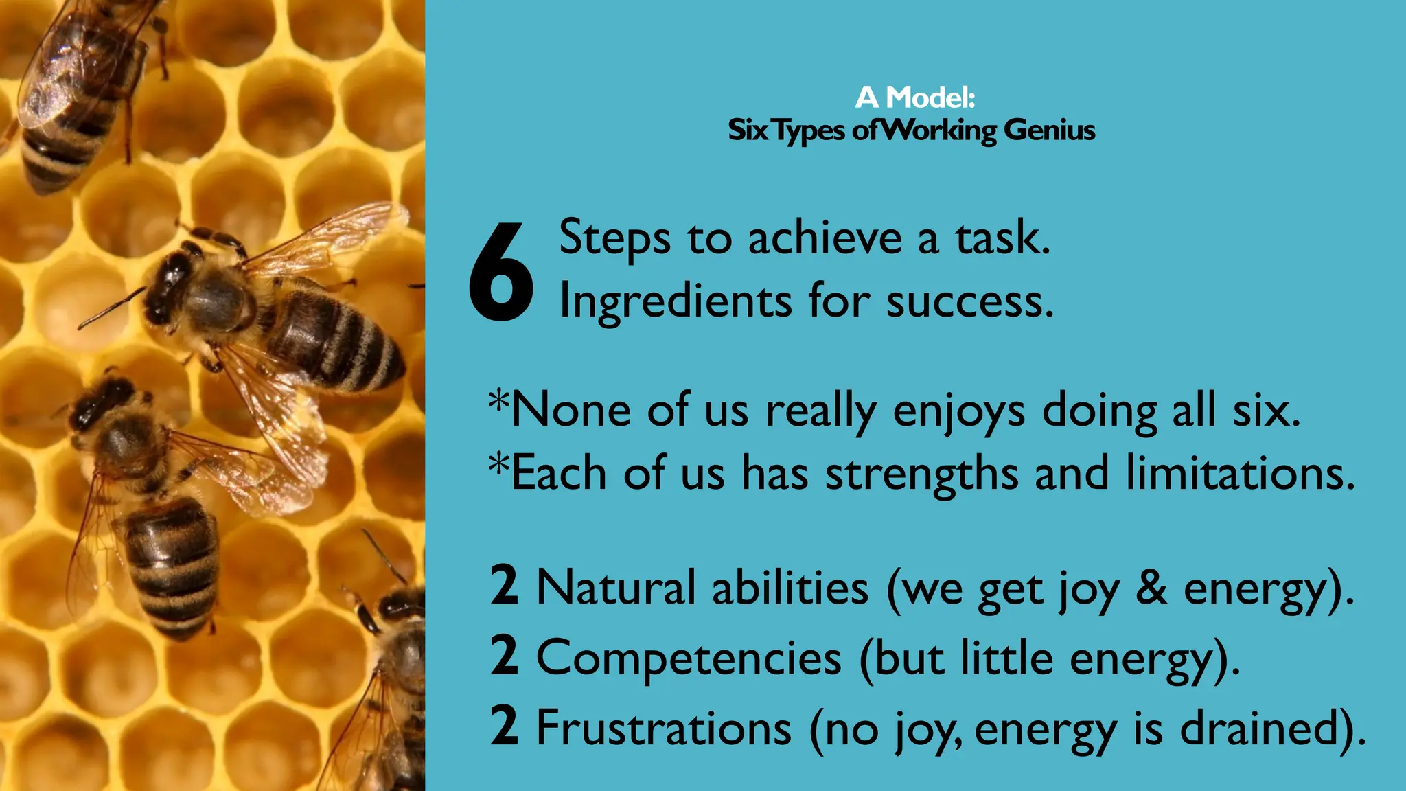 Working Genius.Six Types of Working Genius | PPTX